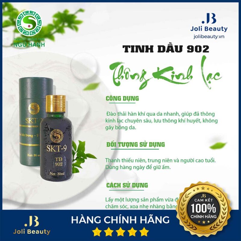 Bộ tinh dầu chuyên biệt SKT-9 chính hãng - Joli Beauty